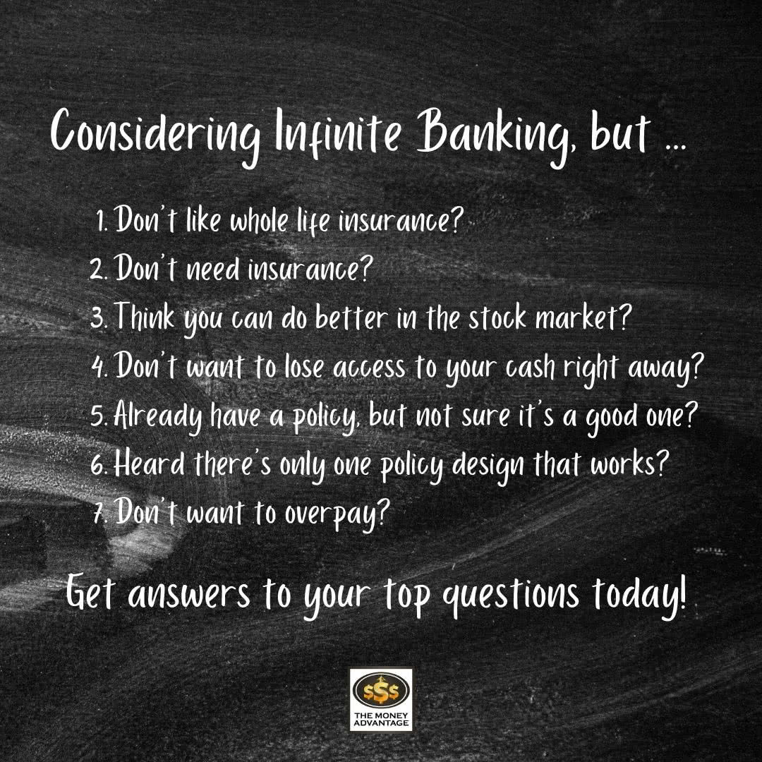 Top Questions About Infinite Banking, Part 1 - The Money Advantage