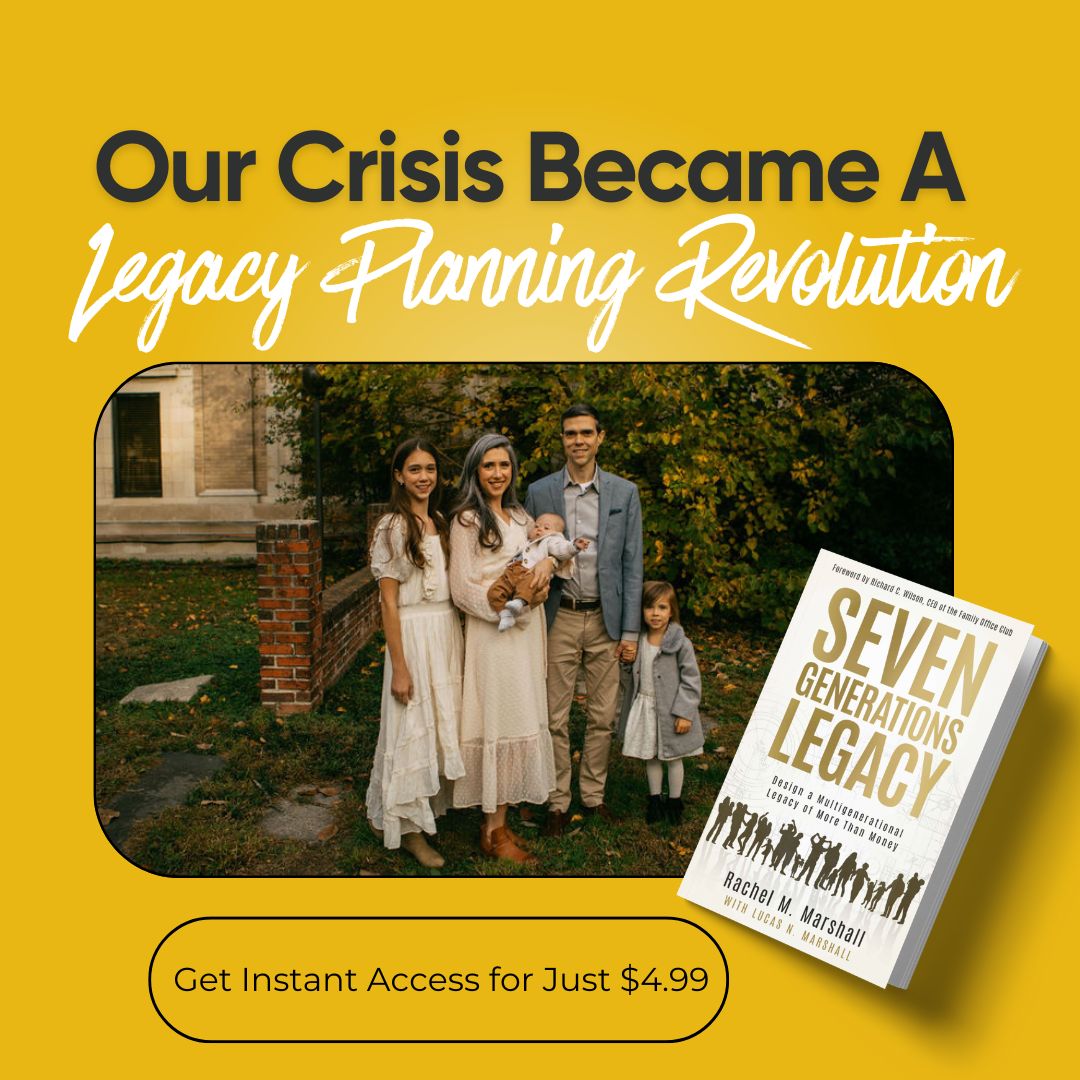 Seven Generations Legacy Book Launch - The Money Advantage